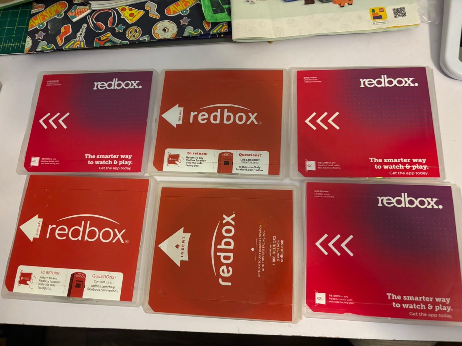 Lot Of 6 Redbox Movies 2 Blu-ray’s (ready Or Not, The Hunt) 4 DVDs | eBay