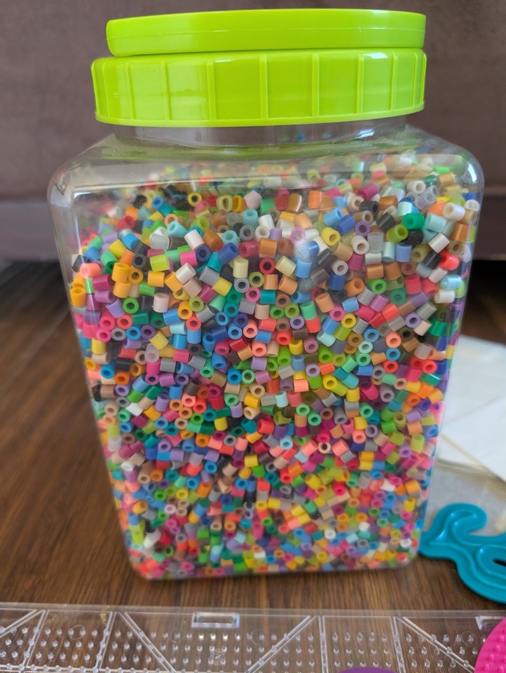 Huge Fuse Beads Set Shapes Forms Accessories Kids Toy Craft Assorted ...