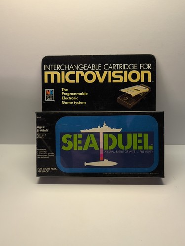 Microvision Handheld Game Sea Duel By MILTON BRADLEY BRAND NEW SEALED ...