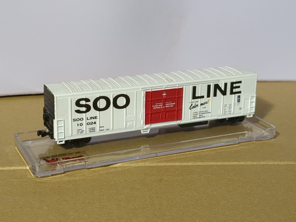 Unknown Soo Line 50' Boxcar N-Scale | eBay