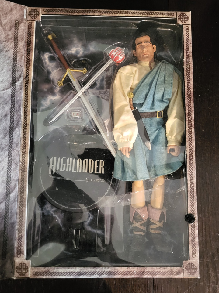Duncan MacLeod Exclusive 12" 1/6 Scale HIGHLANDER ORIGINS Sideshow MIB ...