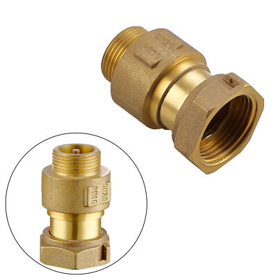 DN20 3/4" In-Line Check Valve Brass Spring Loaded Inline For Water ...
