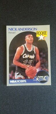 1990 NBA Hoops Nick Anderson ***Rookie Card*** | eBay
