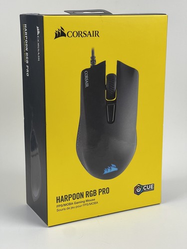 Corsair Harpoon RGB Pro Wired Gaming Mouse - Black - Backlit - NEW ...