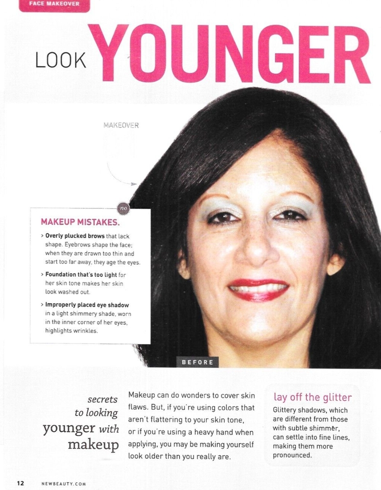 New Beauty Magazine Ultimate Makeovers Makeup Tips Weight Loss Secrets ...
