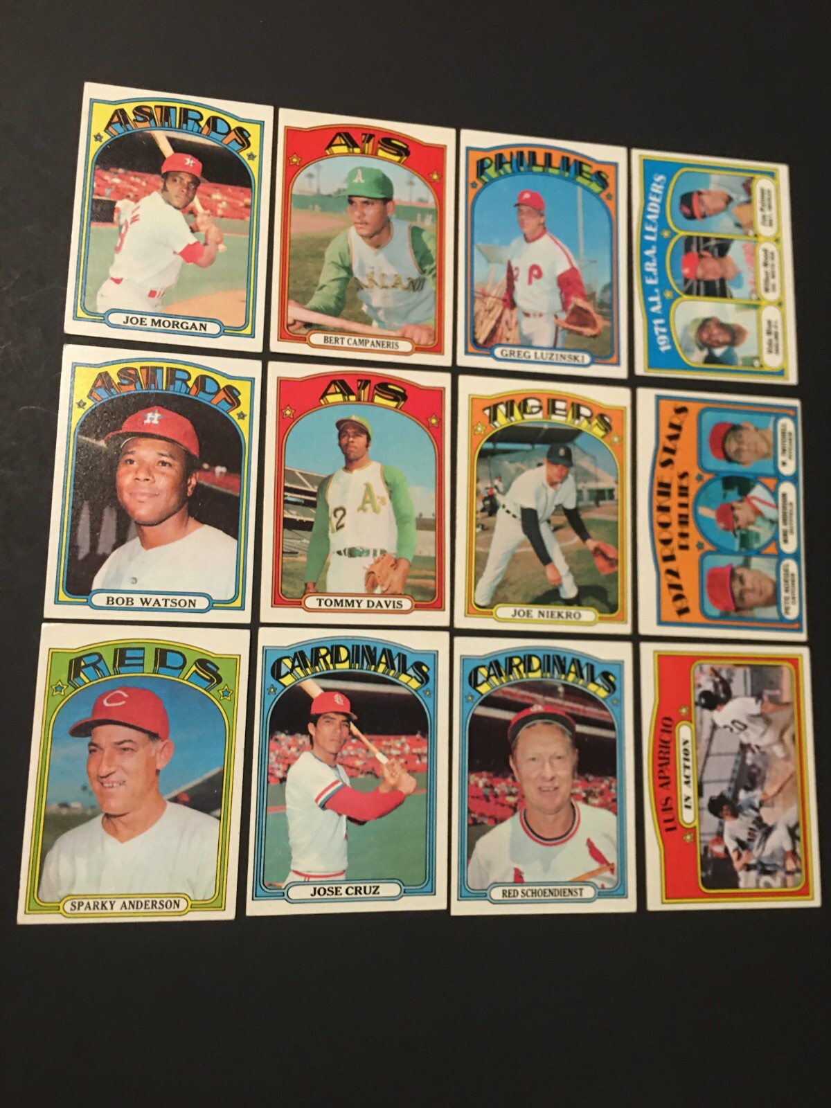 (Lot of 58) Topps 1972 (Stars, Semi-Stars, Common) Cards in (EX-EXMINT ...