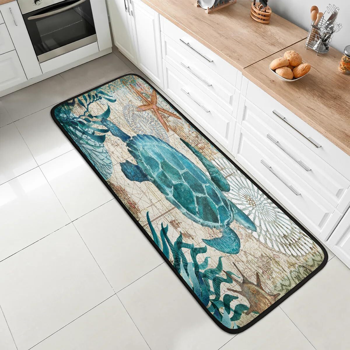 Nautical Kitchen Rugs Plaid Nautical Outdoor Rug