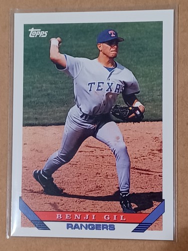 1993 Topps Traded #60T Benji Gil Texas Rangers | eBay