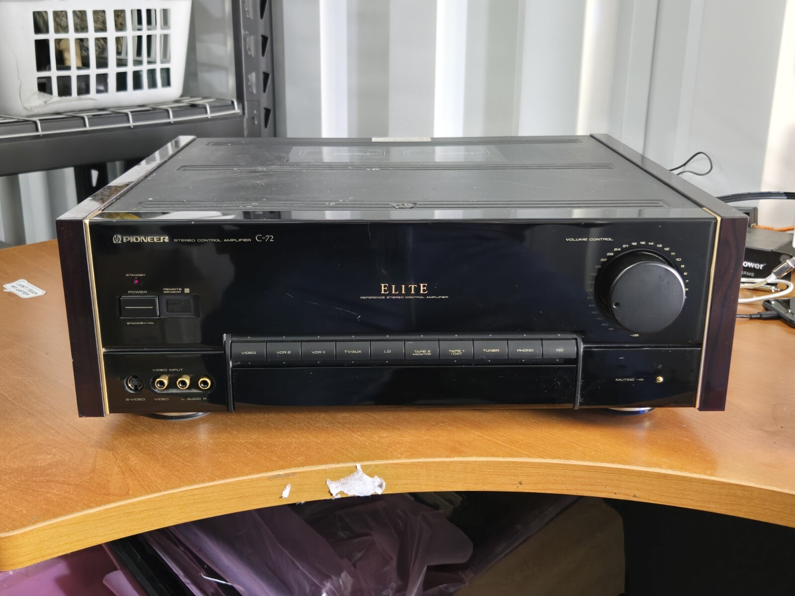 Pioneer Elite Stereo Control Amplifier C-72 - AMP ONLY | eBay
