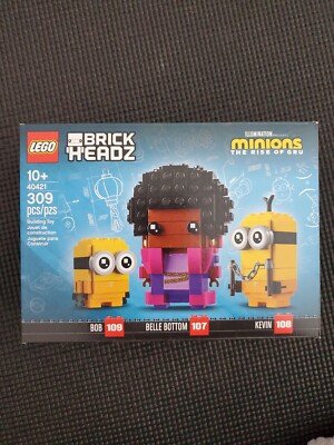 Lego 40421 BrickHeadz Minions Belle Bottom, Kevin & Bob - NEW ...