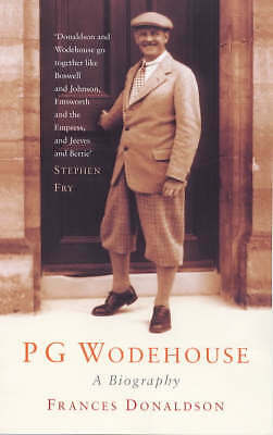 P.G. Wodehouse: A Biography by Frances Donaldson (Paperback, 2001) for ...