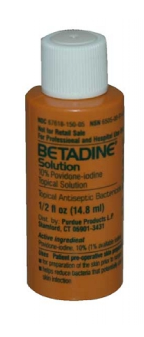 Betadine Solution 5 Povidoneiodine Topical Solution For