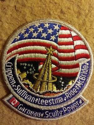 RARE Vintage Space Shuttle STS-41-G NASA patch Crippen/Sullivan/Leestma/McBride | eBay