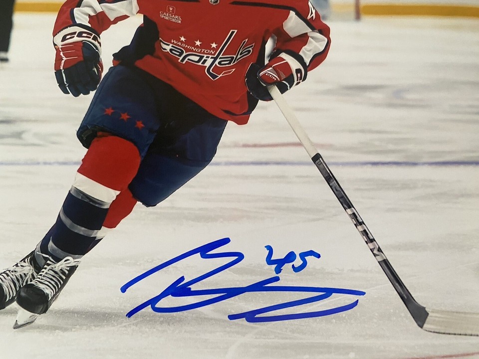 Matthew Phillips Autographed 8x10 Photo Washington Capitals | eBay