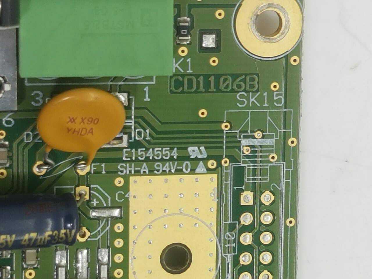 CANO CD1106B E154554 SH-A 94v PCB Cricuit Board OM536 00/13/27/253 VEB ...