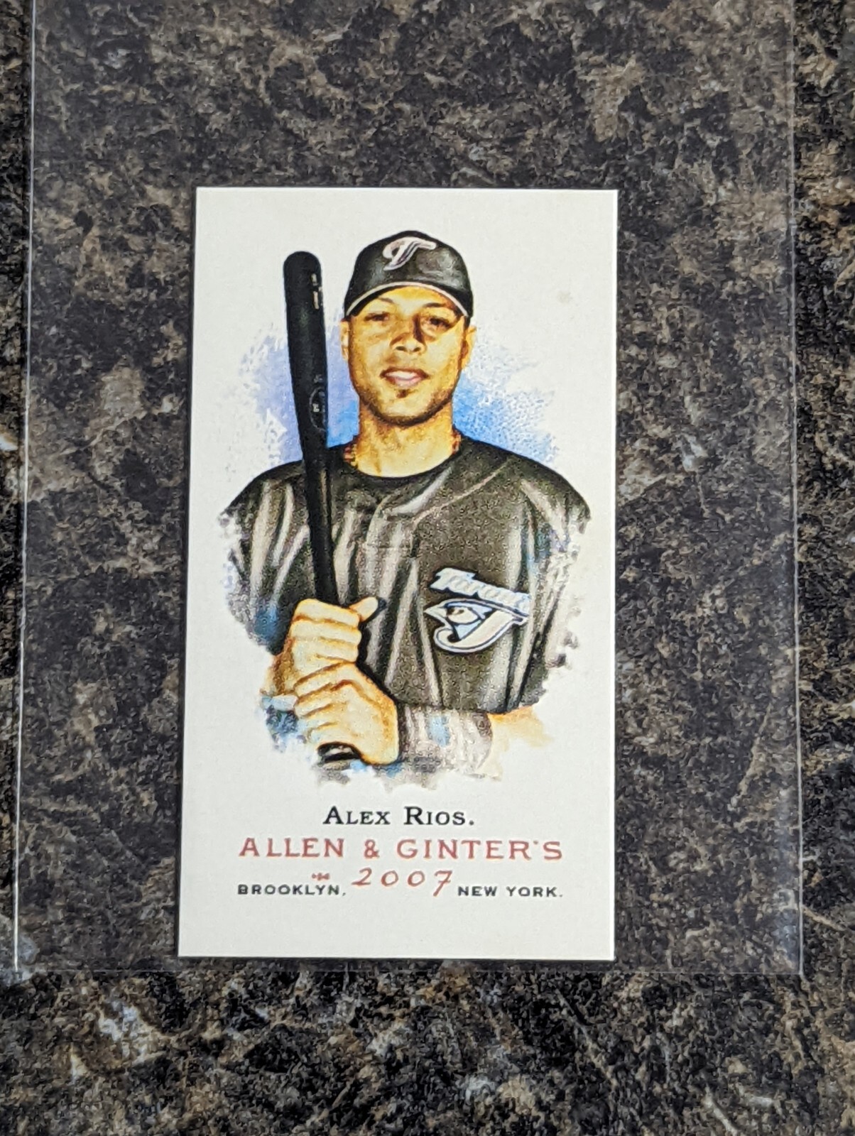 2007 Topps Allen & Ginter Mini #326 - Alex Rios - Toronto Blue Jays | eBay