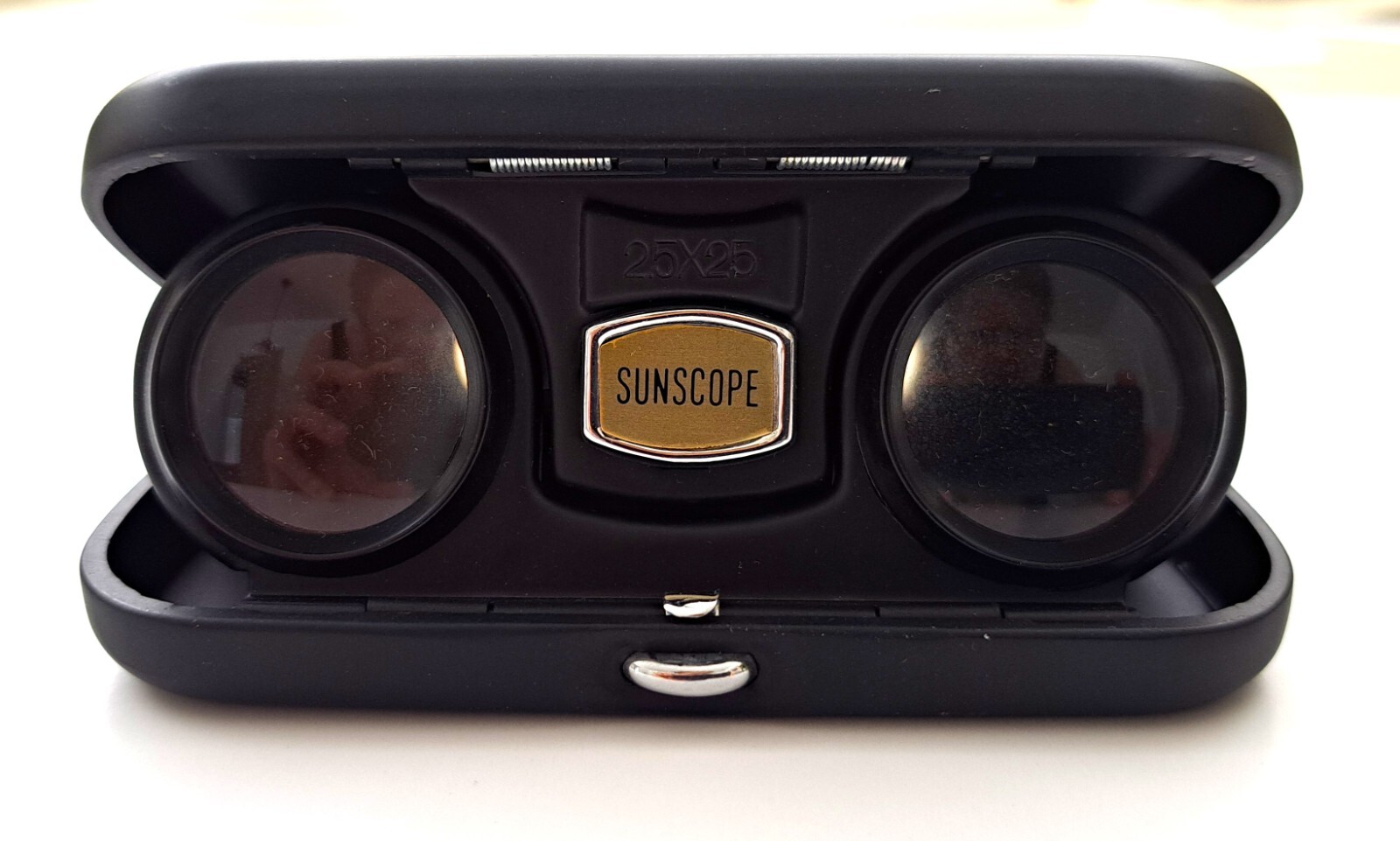 Vtg Sunscope Folding Binoculars Collapsible Travel Sports Opera Glasses ...