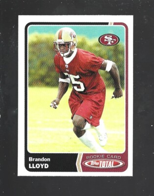 2003 Topps Total #524 Brandon Lloyd Rookie card, Illinois Fighting ...