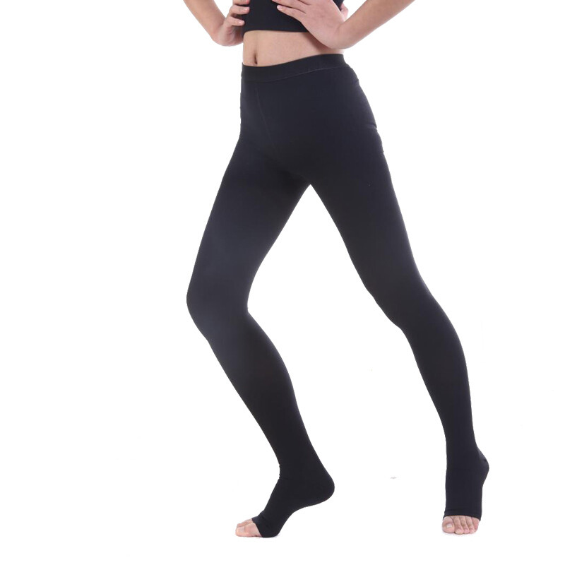 Women Men Compression Pantyhose Support Stockings Flight Travel Relief ...
