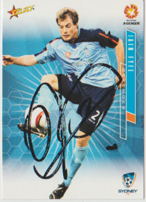 SIGNED CARD - IAIN FYFE - SYDNEY FC | eBay Australia