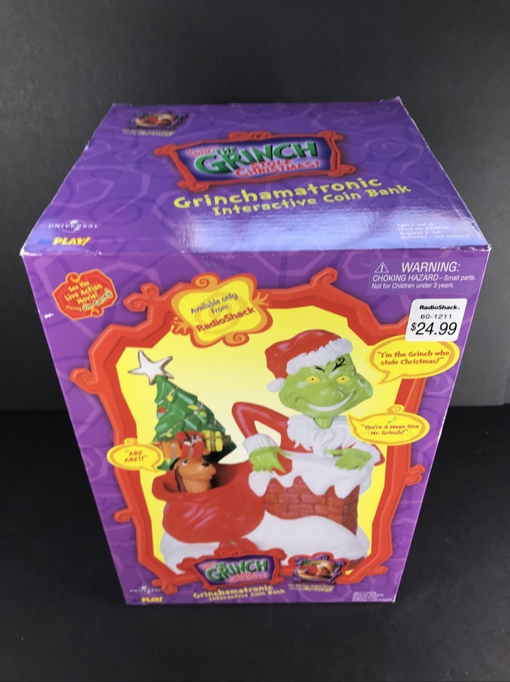 Dr Seuss How The Grinch Stole Christmas Grinchamatronic Interactive ...