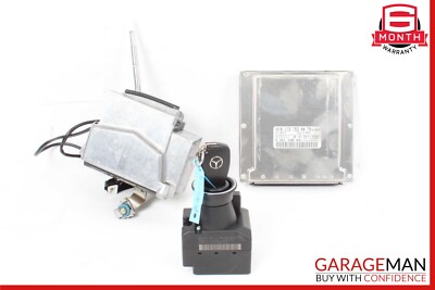 Mercedes R230 SL500 ECU Engine Computer EIS Ignition Switch Key Shifter ...