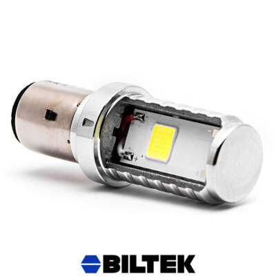 S2 BA20D 40W LED Motorcycle Bulb Headlight Hi/Lo Beam Light White Lamp ...