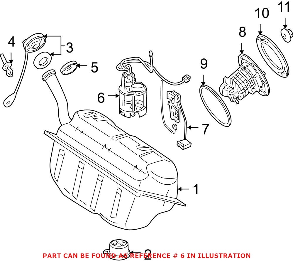 Genuine OEM Electric Fuel Pump for Mercedes 1714703394 | eBay