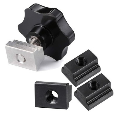 10pcs T-Type Slider Nut Square Nuts M8 Carbon Steel Nuts for Pick-Up ...