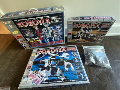 Big Lot Of Robotix Motorized Modular Building System Robot 2000 4000 - Read! | eBay