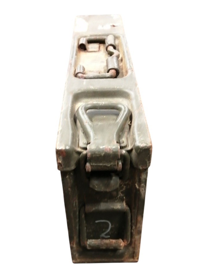 Genuine German Army Ammo Box Ammunition Toolbox Storage Tools EMPTY ...