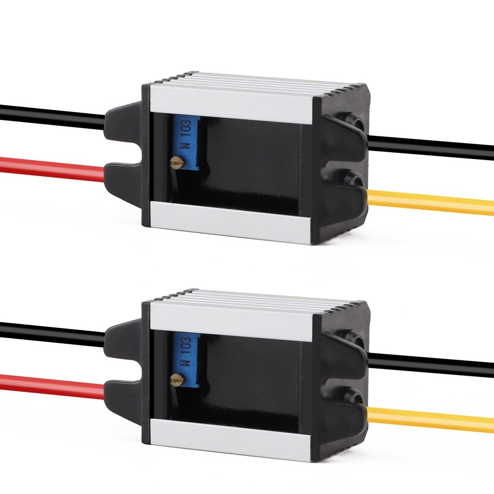 DROK Waterproof DC Buck Converter Voltage Regulator 8-22V to 3-15V 5V ...