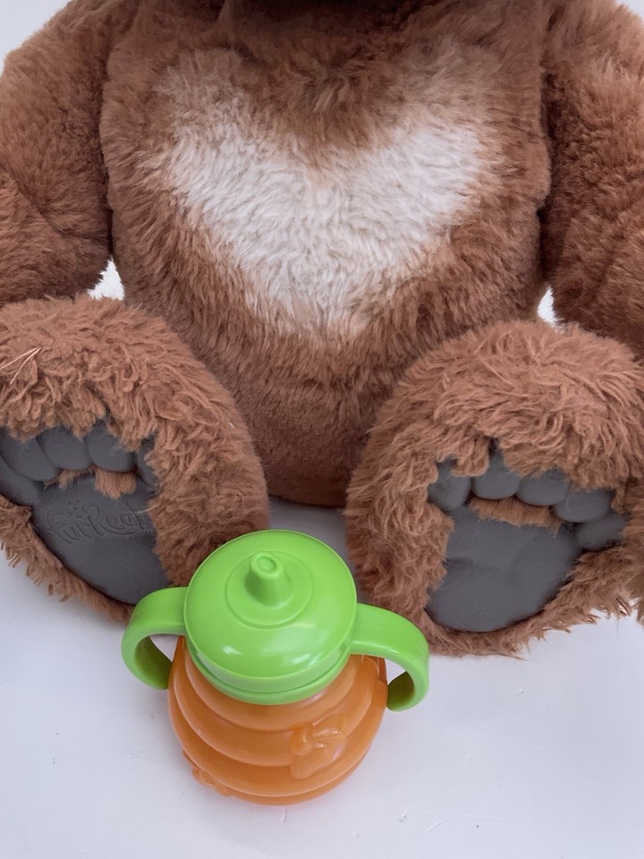 Hasbro FurReal Friends Cubby The Curious Bear Interactive Toy with ...