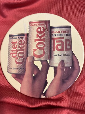 Vintage Coke-Diet Coke-Tab Button 3” with Pin | eBay