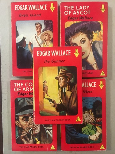 Edgar Wallace - Arrow Book - 5 volumes en TBE | eBay