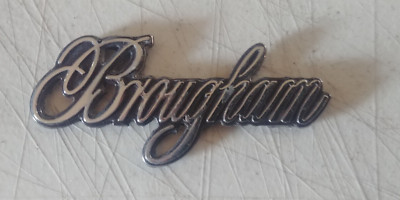 Cadillac Brougham Rear Quarter Fender Trim Emblem 1987 1988 1989 1990 ...
