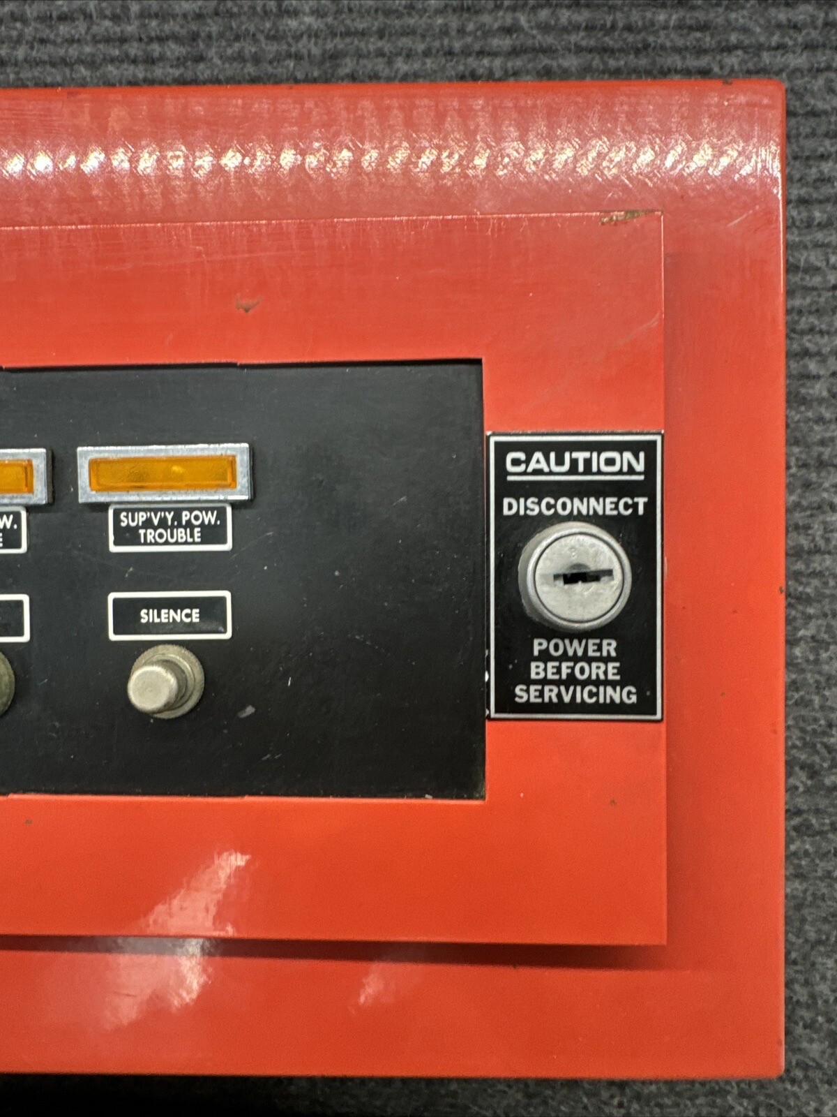 Vintage Simplex Fire Alarm Control Panel Annunciator 4308 24V Rare ...