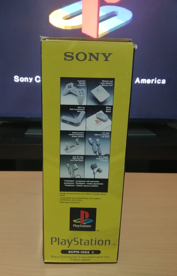 Sony PlayStation 1 SCPH-1002 C | PAL | Gray | Home Console | CIB