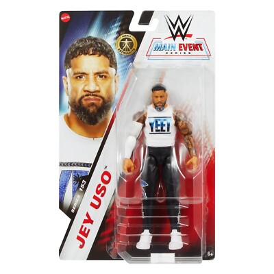 Jey Uso WWE Mattel Basic Series 153 Wrestling Action Figure | eBay