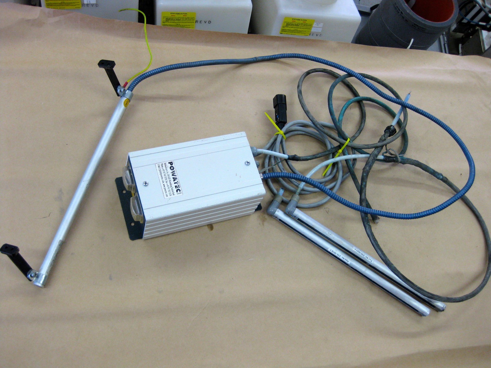 Lot Powatec Anti Static Ionizer Unit Swiss Made 7KV High Voltage Power ...