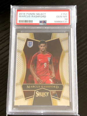Marcus Rashford True Rookie Card 2016 Panini Select - PSA10!!! | eBay