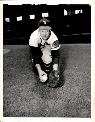 PF31 Original Photo CONNIE RYAN 1943-50 BOSTON BRAVES SECOND BASEMAN ...