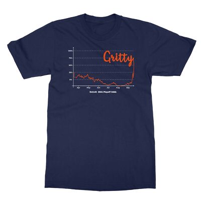 Detroit Tigers Gritty 2024 Baseball Playoff Odds Unisex T-Shirt | eBay