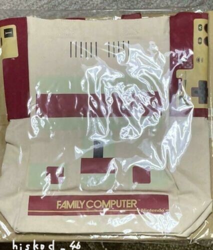 Nintendo NES Tote Bag Classic Family computer Famicom Game Console ...