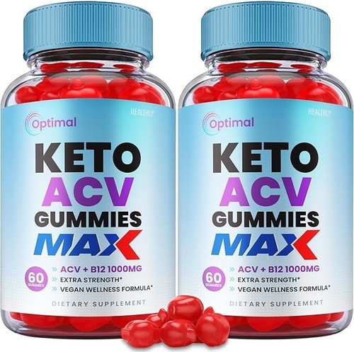 Optimal Keto ACV Gummies Max Advance Weight Loss Supplement (120 ...