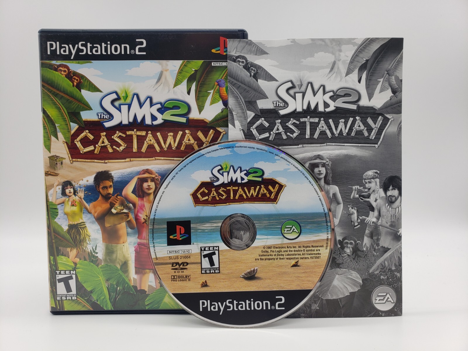 Sims 2: Castaway (Sony PlayStation 2, 2007) 14633157352 | eBay