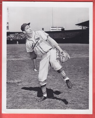 1945 ST LOUIS CARDINALS 8 X 10 GLOSSY TYPE 1 KEN BURKHART ROOKIE | eBay