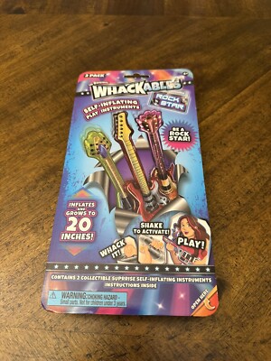 The Original Whackables Rock Star Pack Self-Inflating Instruments ...