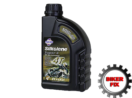 FITS Yamaha YBR 125 Engine Oil Silkolene Super 4 10/40 1L (1 Litre ...