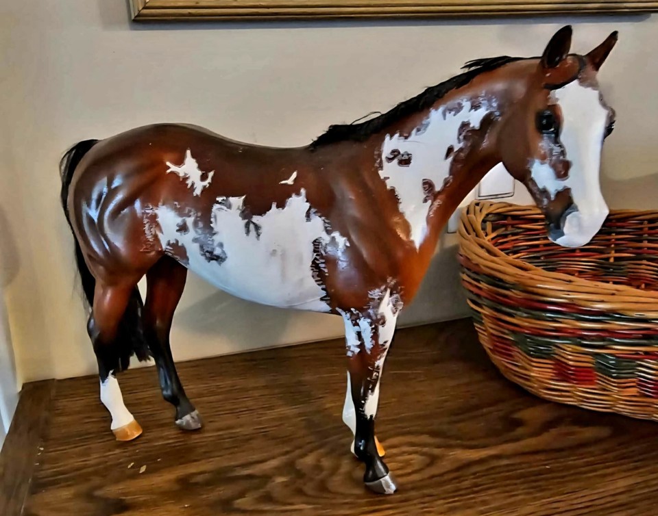 2000 Vintage Custom Peter Stone Paint Mare National NAN Silver Cookie ...